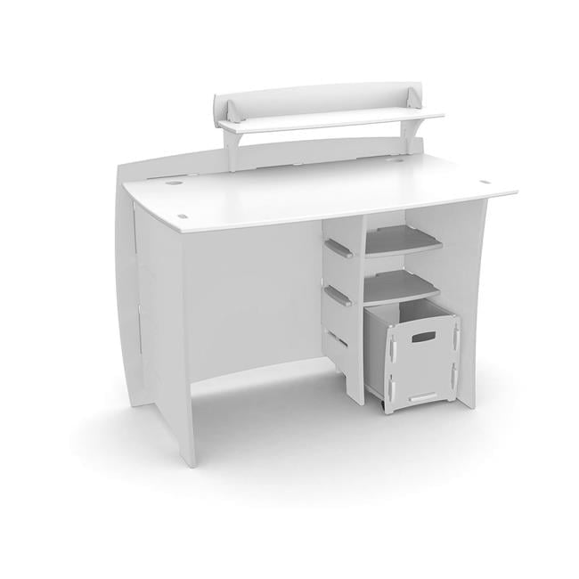Legare Furniture LEGE-MPWM-209 Kids Complete Desk System Set - White - Walmart.com