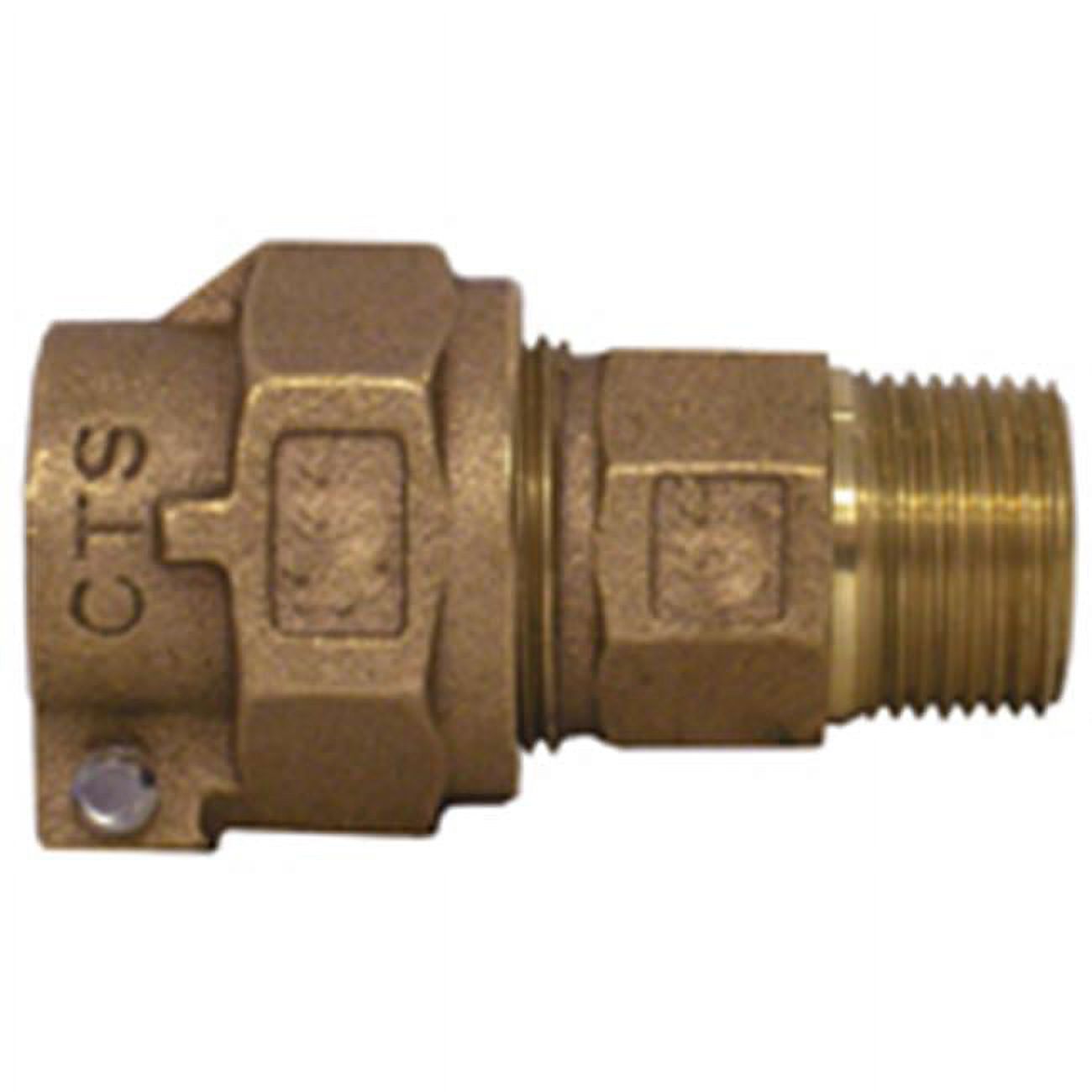 Legend 1 in. MNPT X 3/4 in. D CTS Pack Joint Bronze Reducing Coupling ...