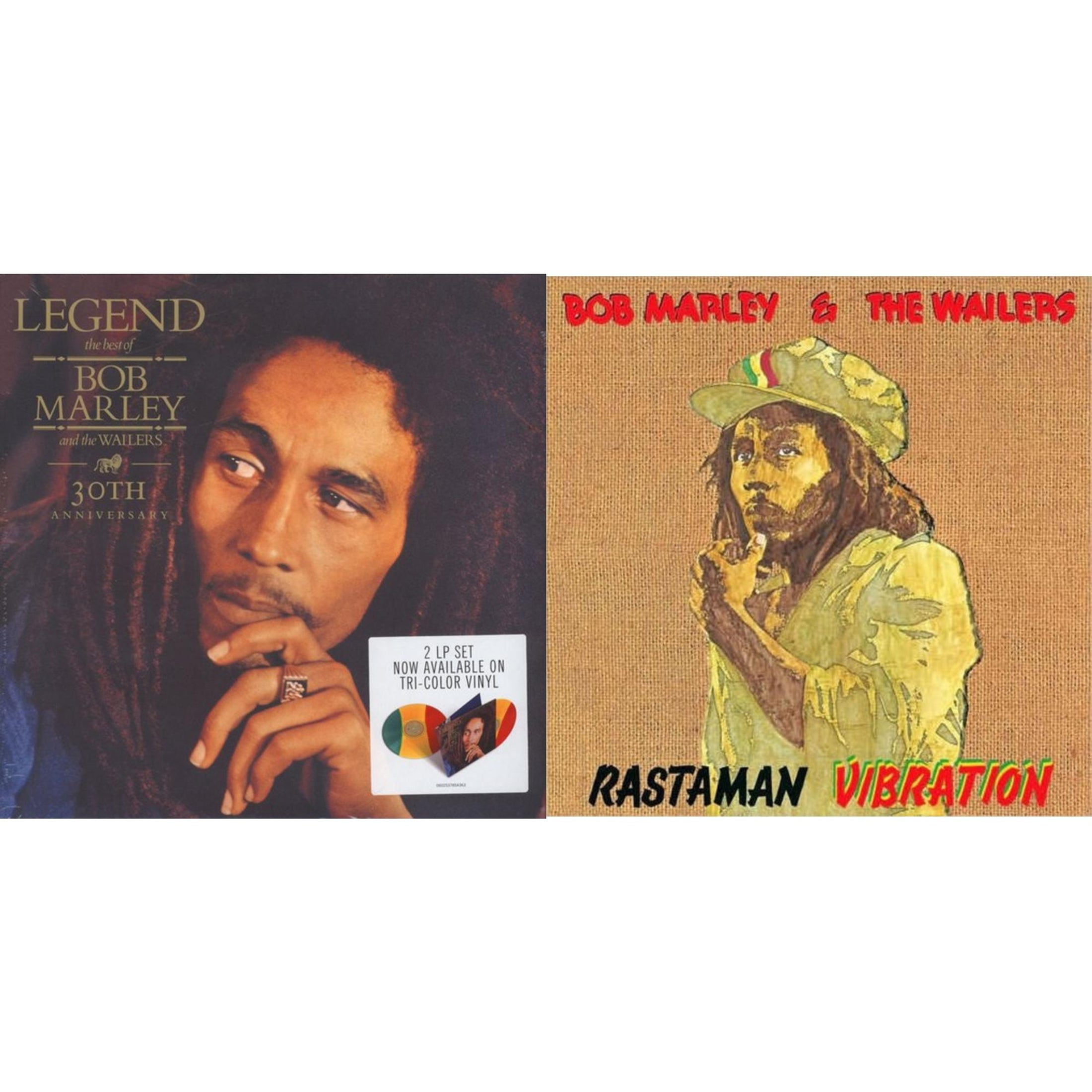 Legend (30Th Anniversary) & Rastaman Vibration [LP Vinyl Bundle ...