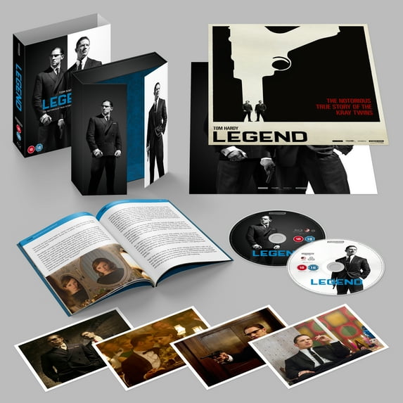Legend (4K Ultra HD) Christopher Eccleston Tom Hardy Colin Morgan Paul ...