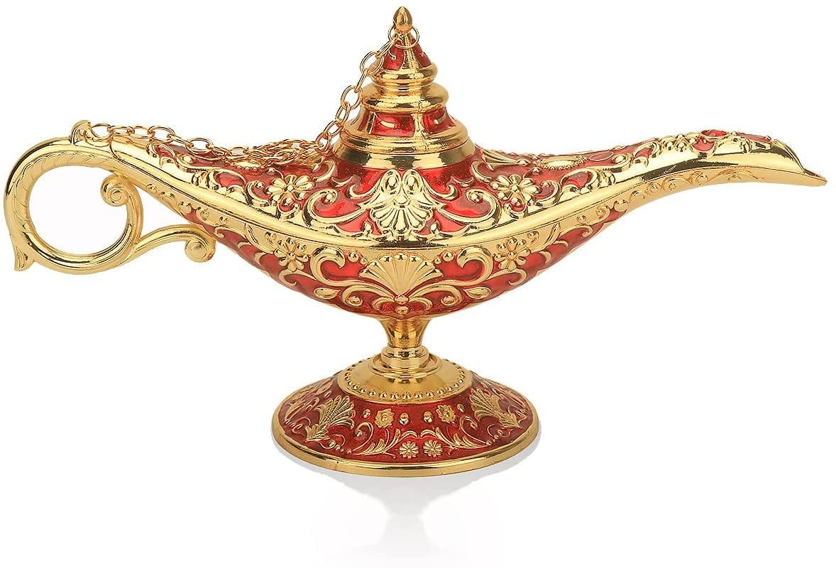 Legend Aladdin Lamp Magic Genie Wishing Light, Classic Arabian Nights ...