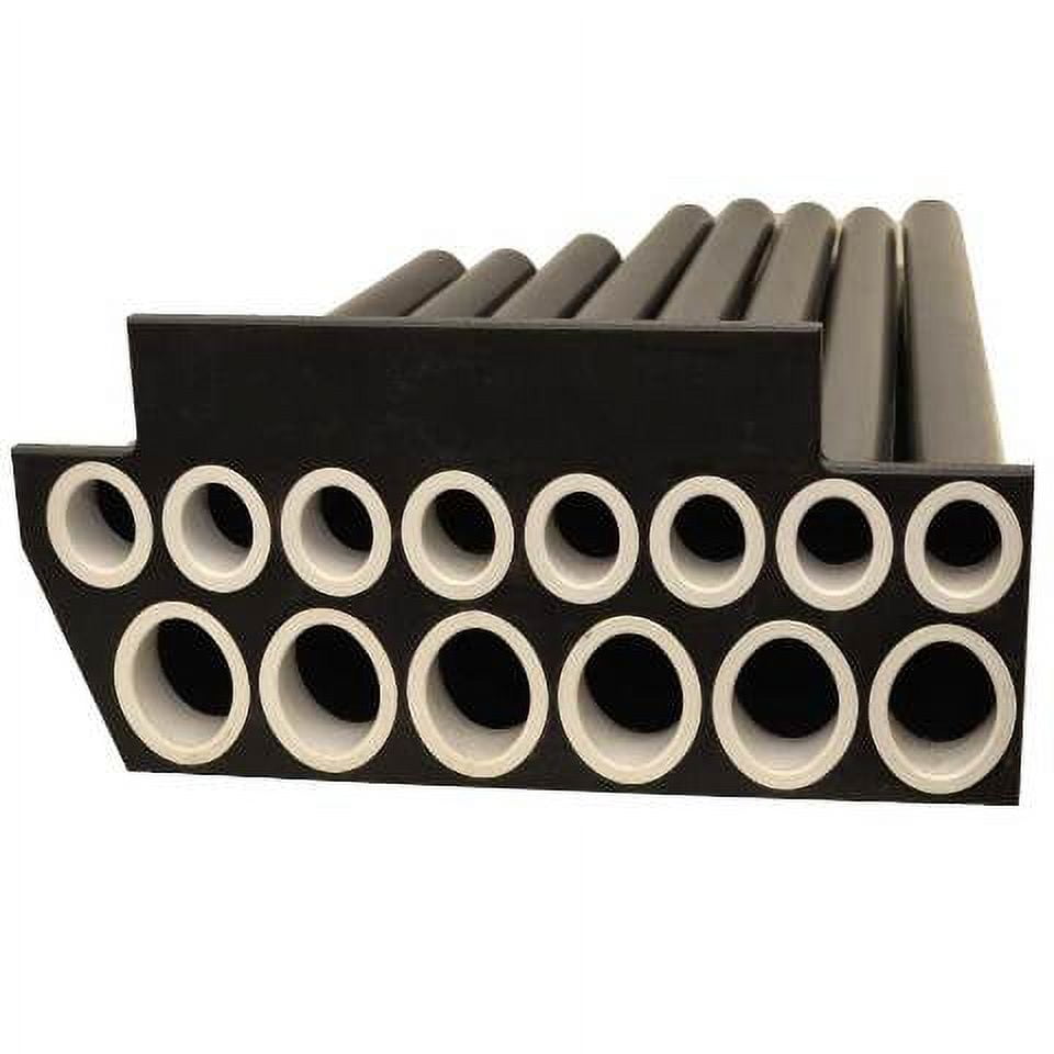 Legend Bass Boat Fishing Rod Organizer | 14 Tube 15 x 7 1/8 Inch ...