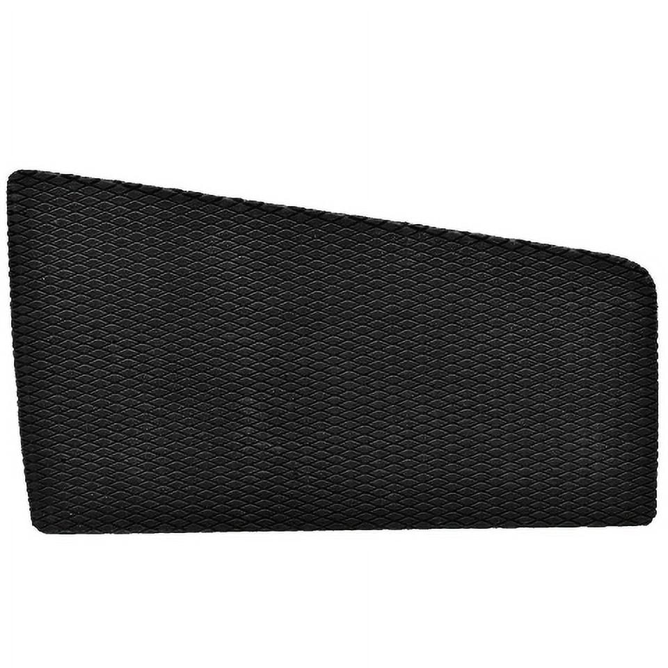 Legend Boat Non-Skid Step Pad | 12 1/8 x 7 Inch Black Rubber - Walmart.com