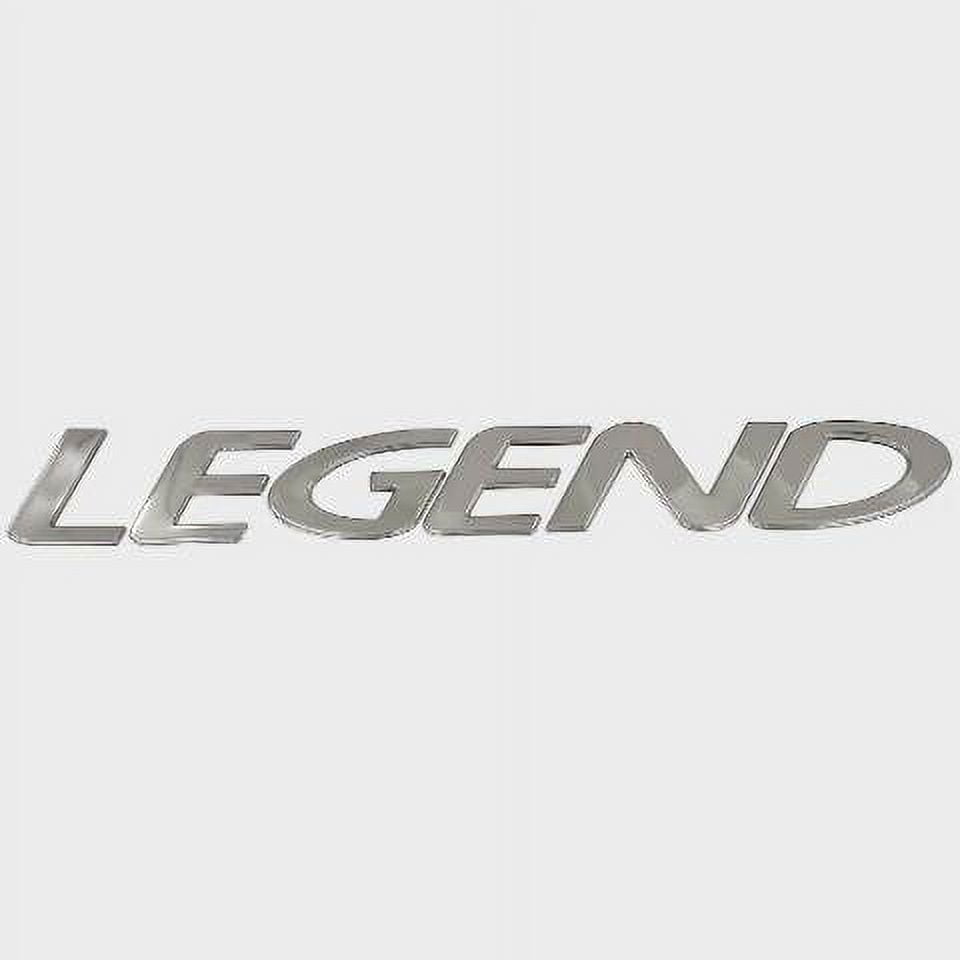 Legend Boat Raised Emblem Decal | Mirror 21 1/2 x 2 3/4 Inch Sticker ...