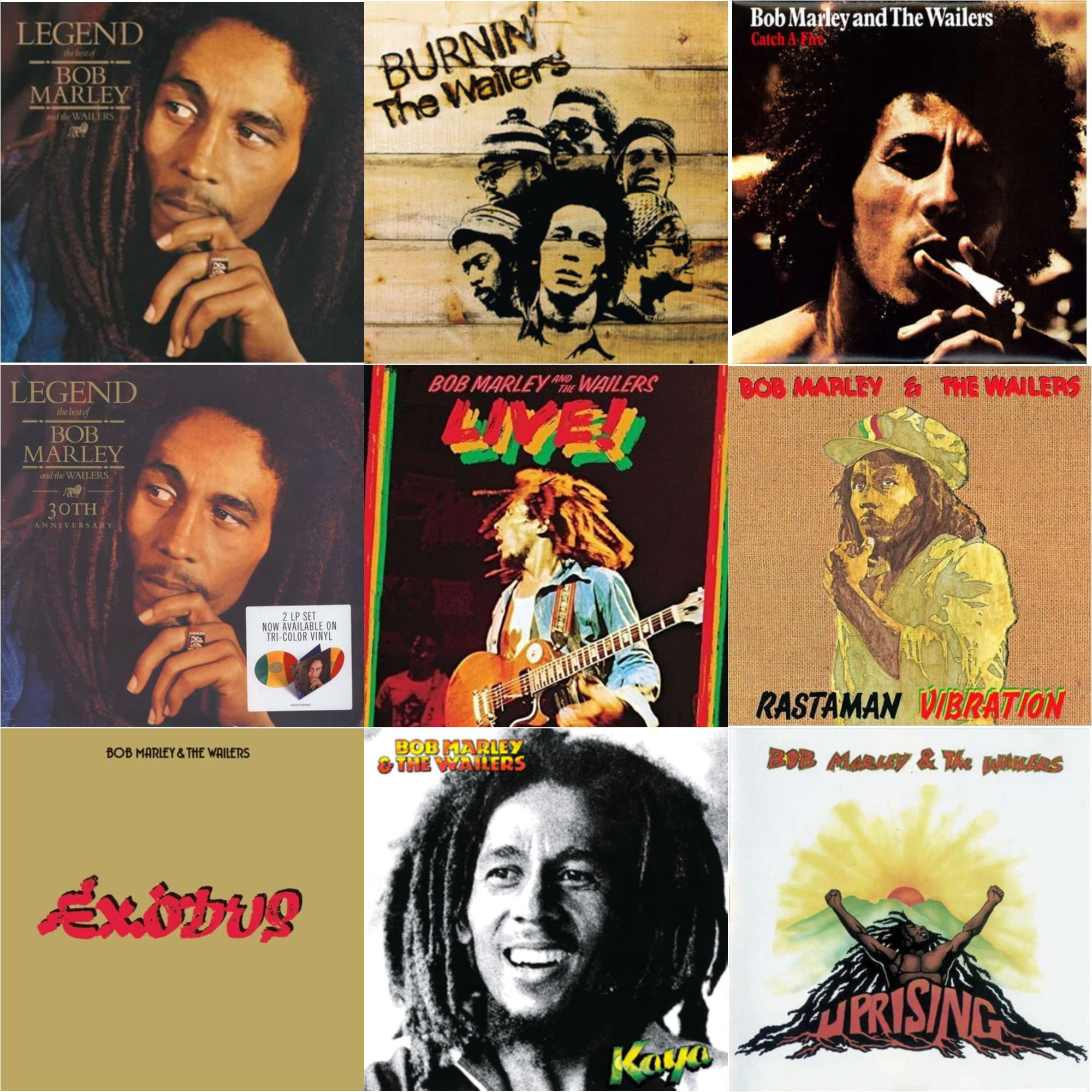 Legend & Burnin (180G) & Catch A Fire & Legend (30Th Anniversary ...