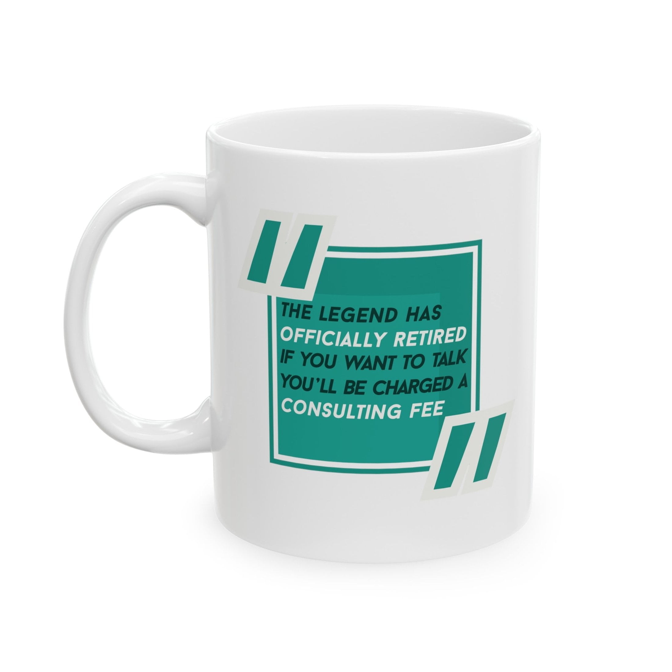 Legend 11 oz Coffee Mug - Officially Retired White Ceramic Gift ...