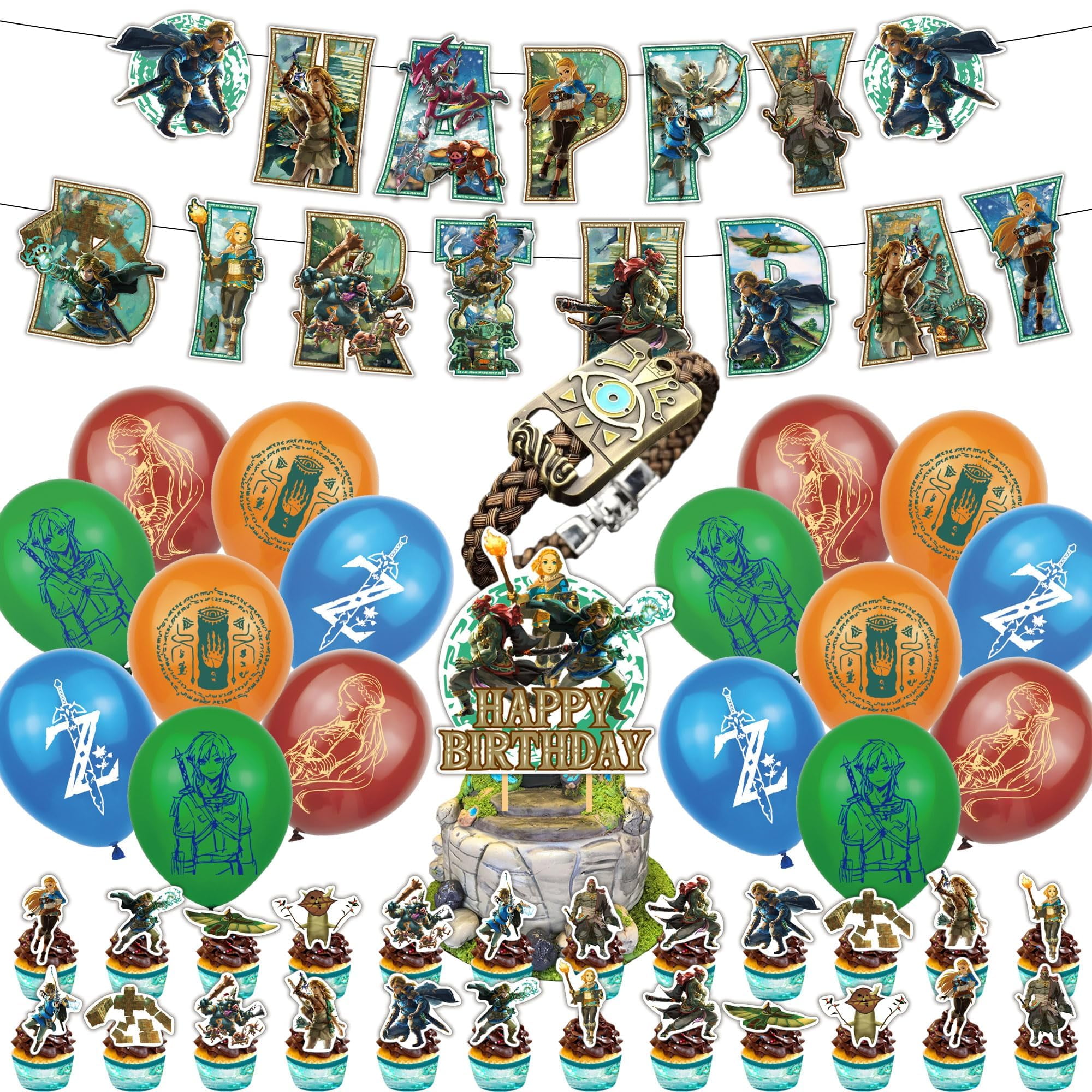 Legend Game Party Supplies, Game Birthday Supplies Include Banner ...