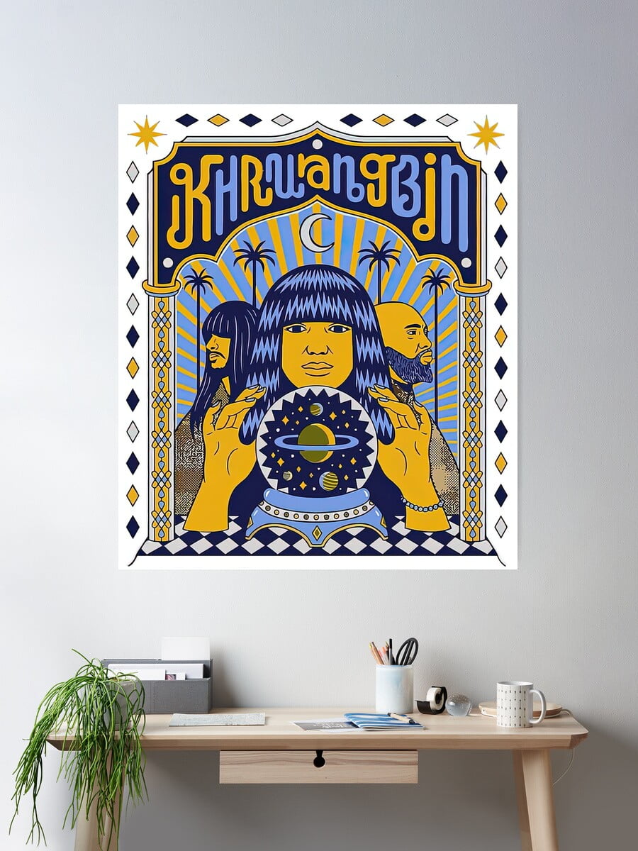 Legend Khruangbin Best Band Poster Wall Art, Modern Wall Decor For ...