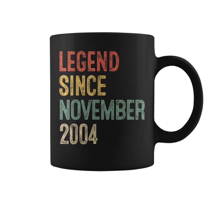 Legend November 2004 21St Birthday 21 Year Old Coffee Mugs - Walmart.com