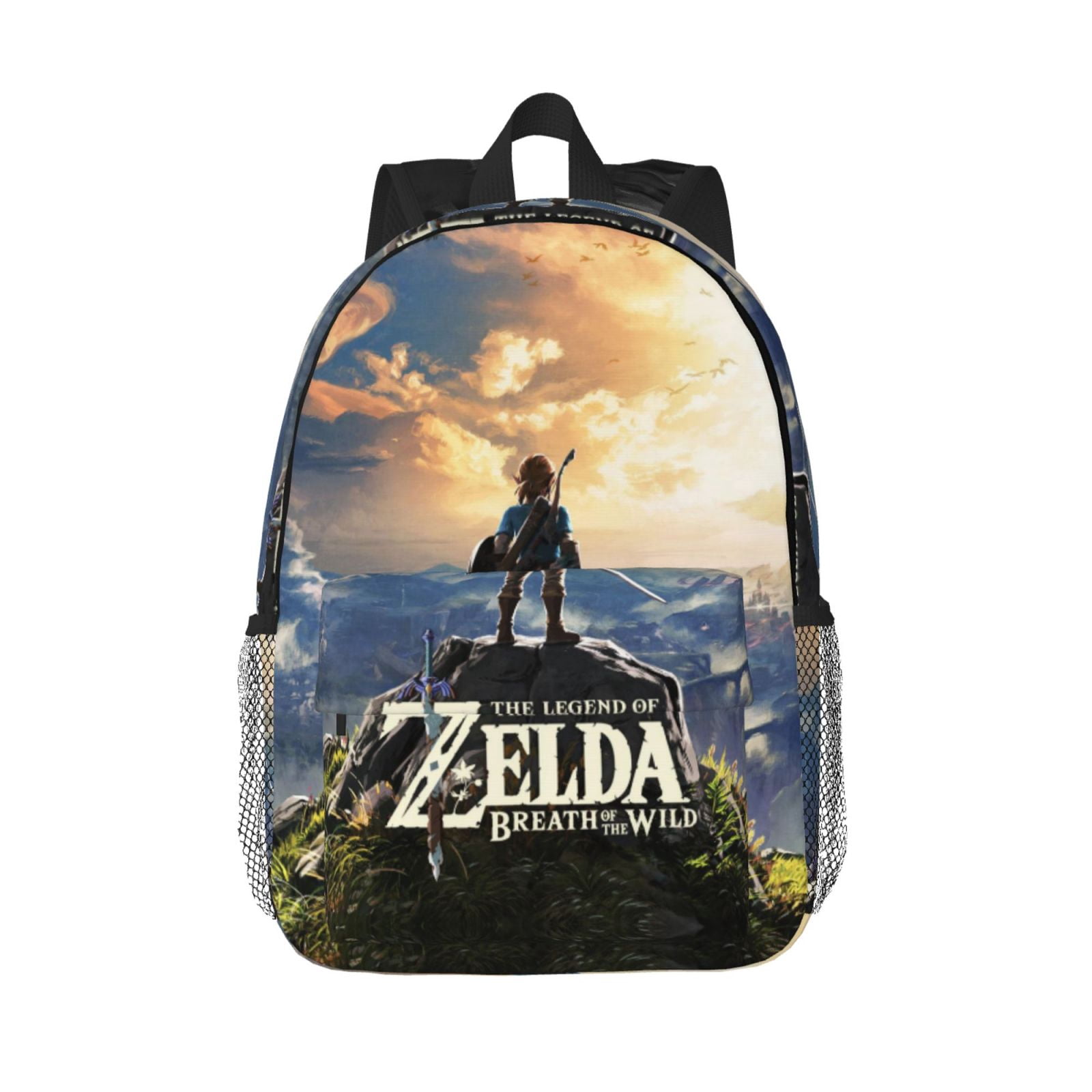 Legend Of Zelda Backpacks Cartoon Prints Large Capacity Laptop Bags ...