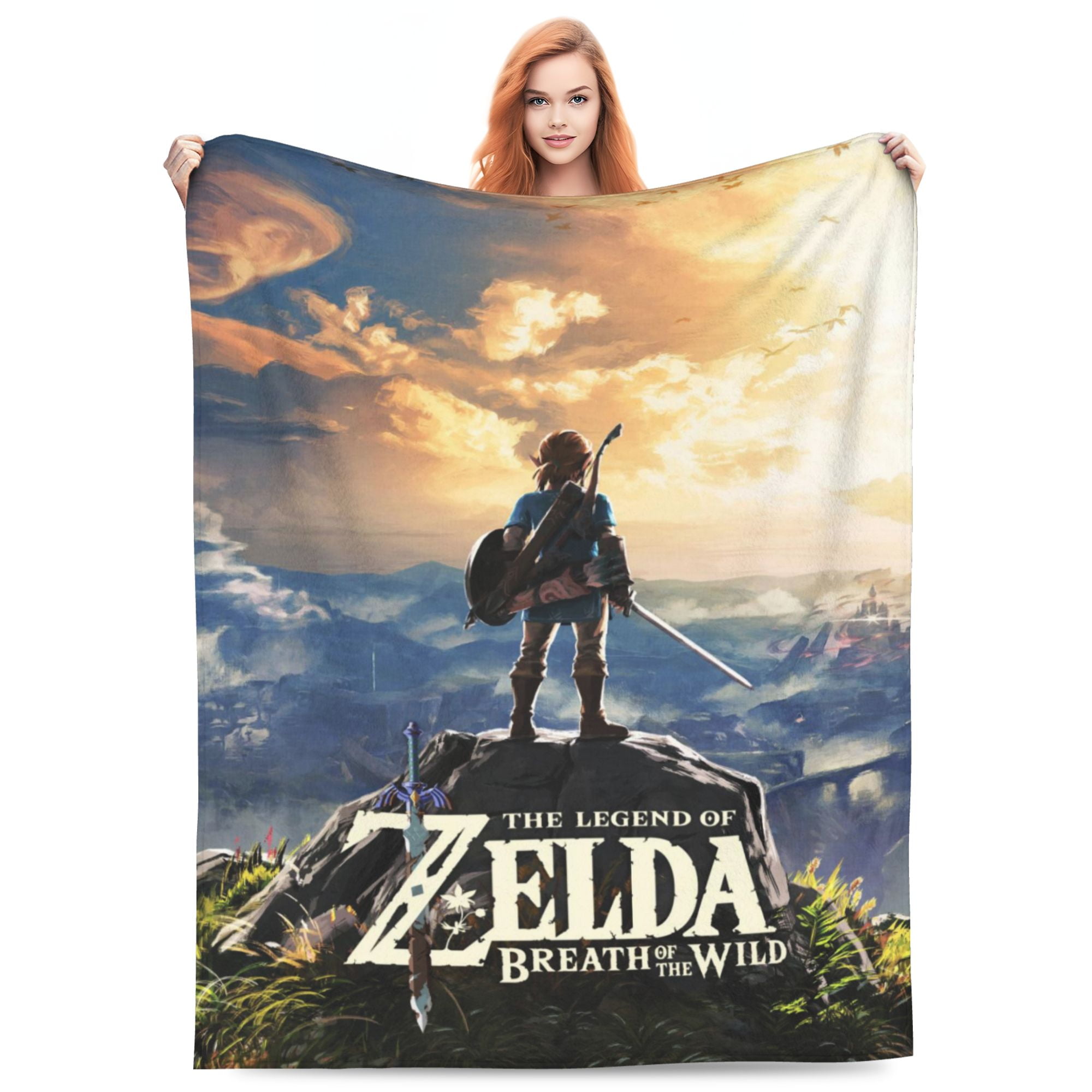 Legend Of Zelda Blanket Lightweight Throw Blanket Flannel Fleece ...