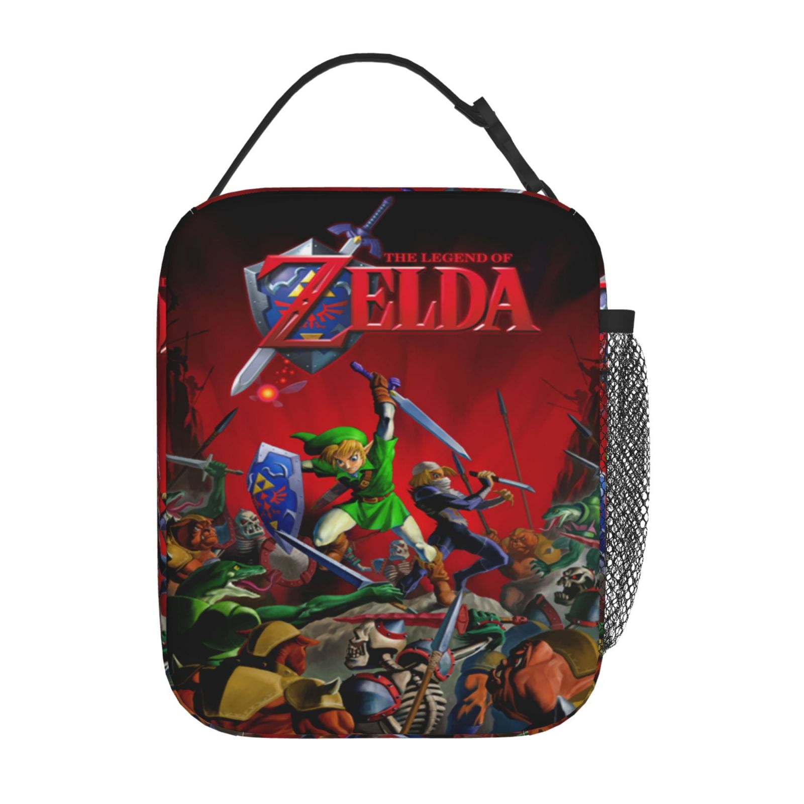 Legend Of Zelda Lunch Bag Insulated Tote Cooler Small Lunch Box ...
