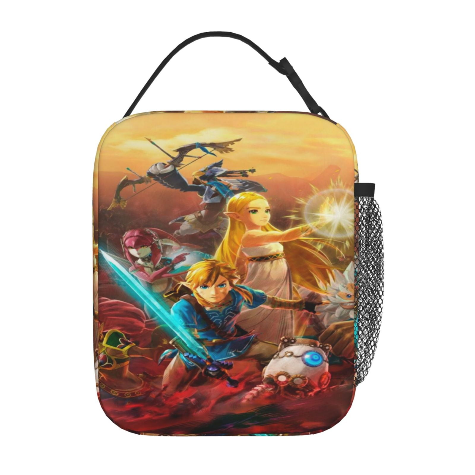 Legend Of Zelda Lunch Bag Insulated Tote Cooler Small Lunch Box ...