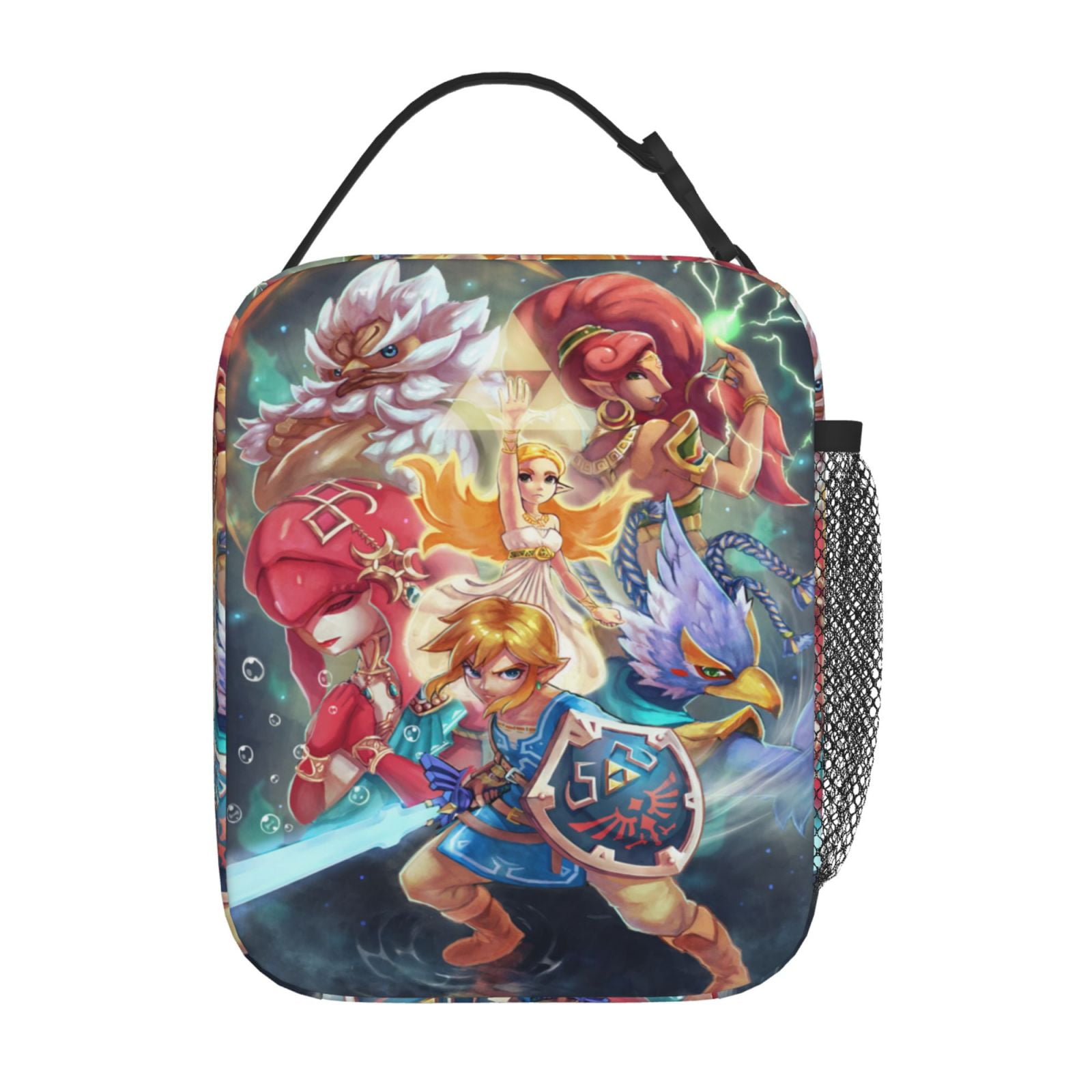 Legend Of Zelda Lunch Bag Insulated Tote Cooler Small Lunch Box ...