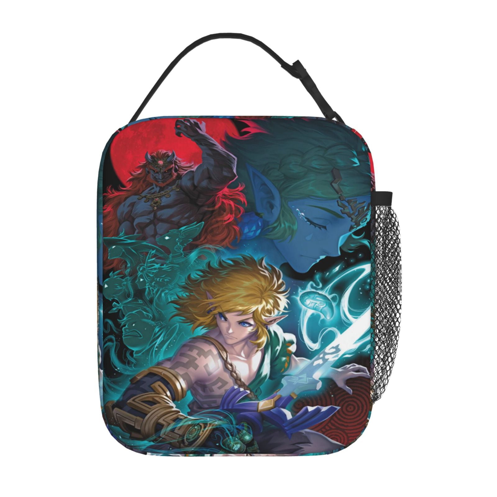 Legend Of Zelda Lunch Bag Insulated Tote Cooler Small Lunch Box ...