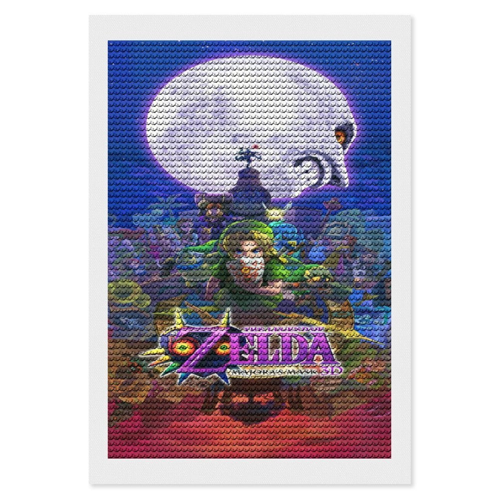 Legend Of Zelda Diamond Art Kits for Adults - 5D Diamond Art Kits for ...