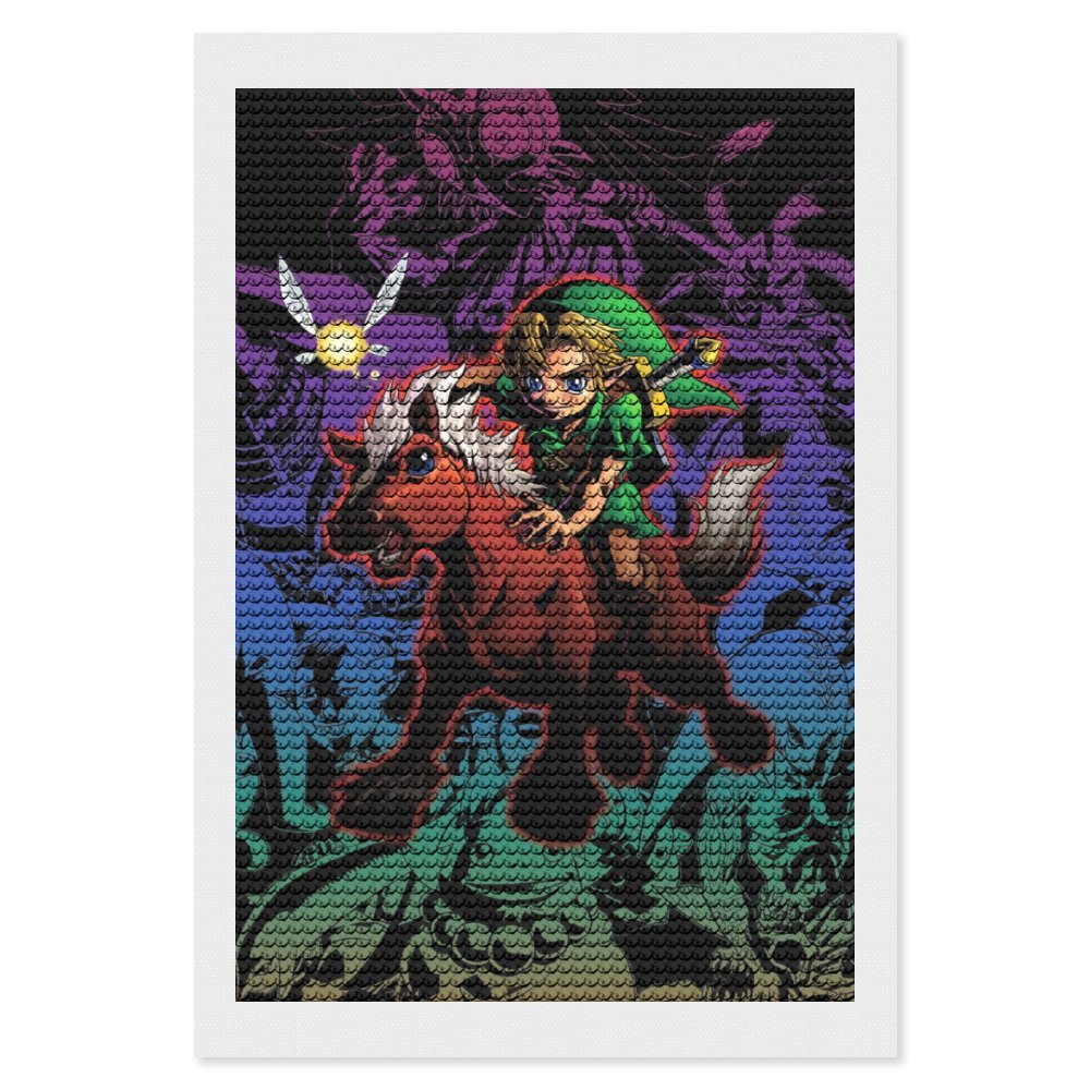 Legend Of Zelda Diamond Art Kits for Adults - 5D Diamond Art Kits for ...