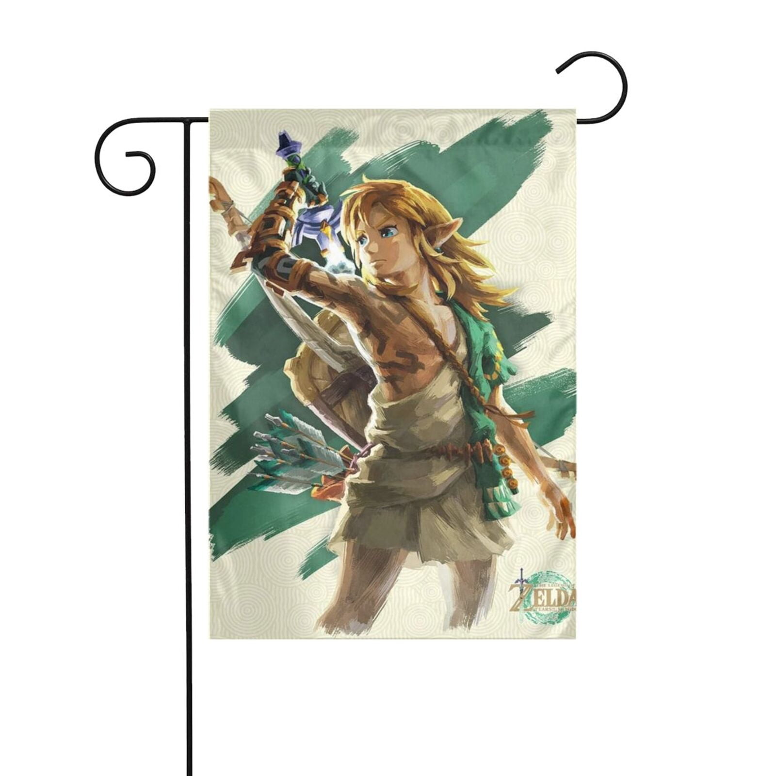 Legend Of Zelda Garden Flag Double Sided Outside Cartoon Game Yard ...