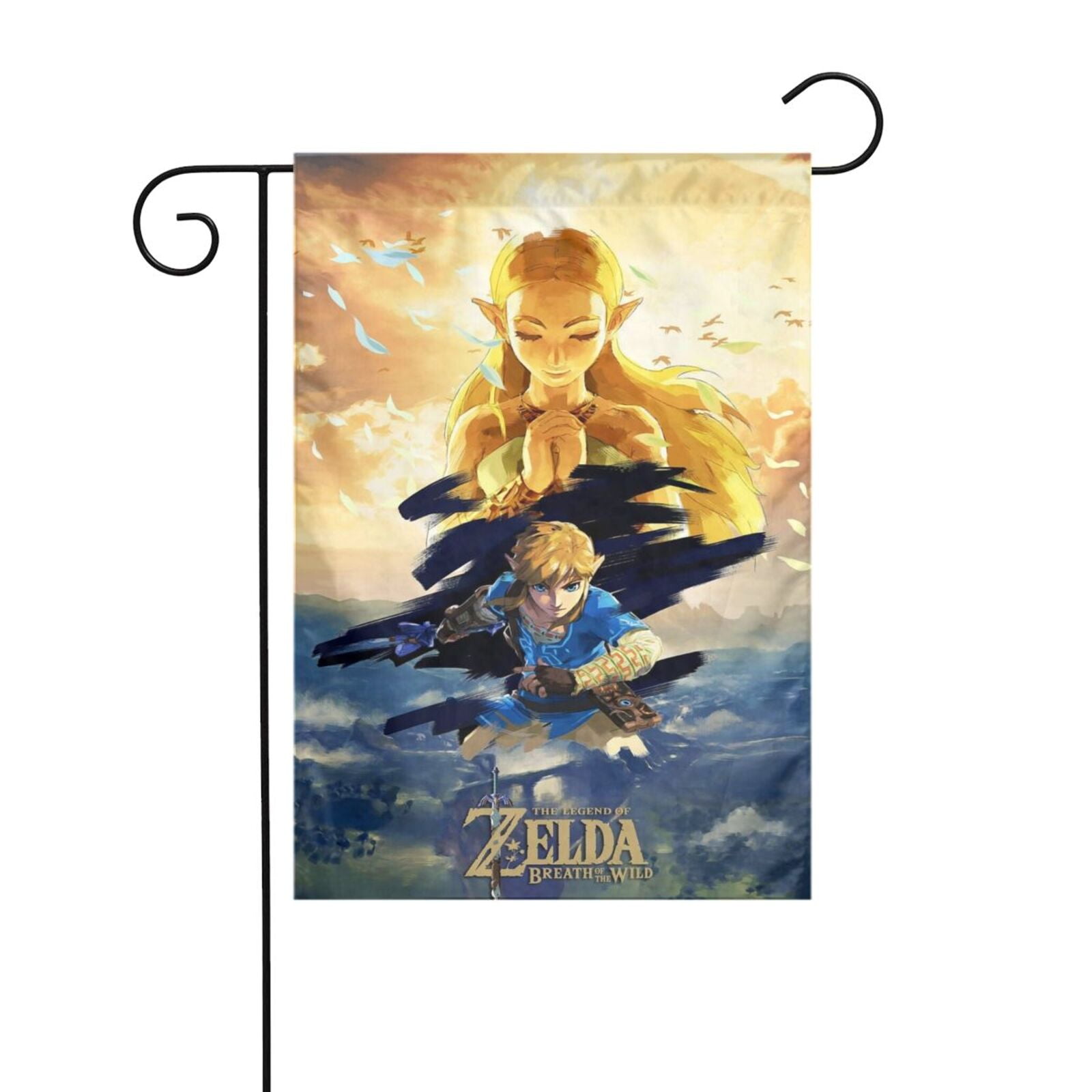 Legend Of Zelda Garden Flag Double Sided Outside Cartoon Game Yard ...