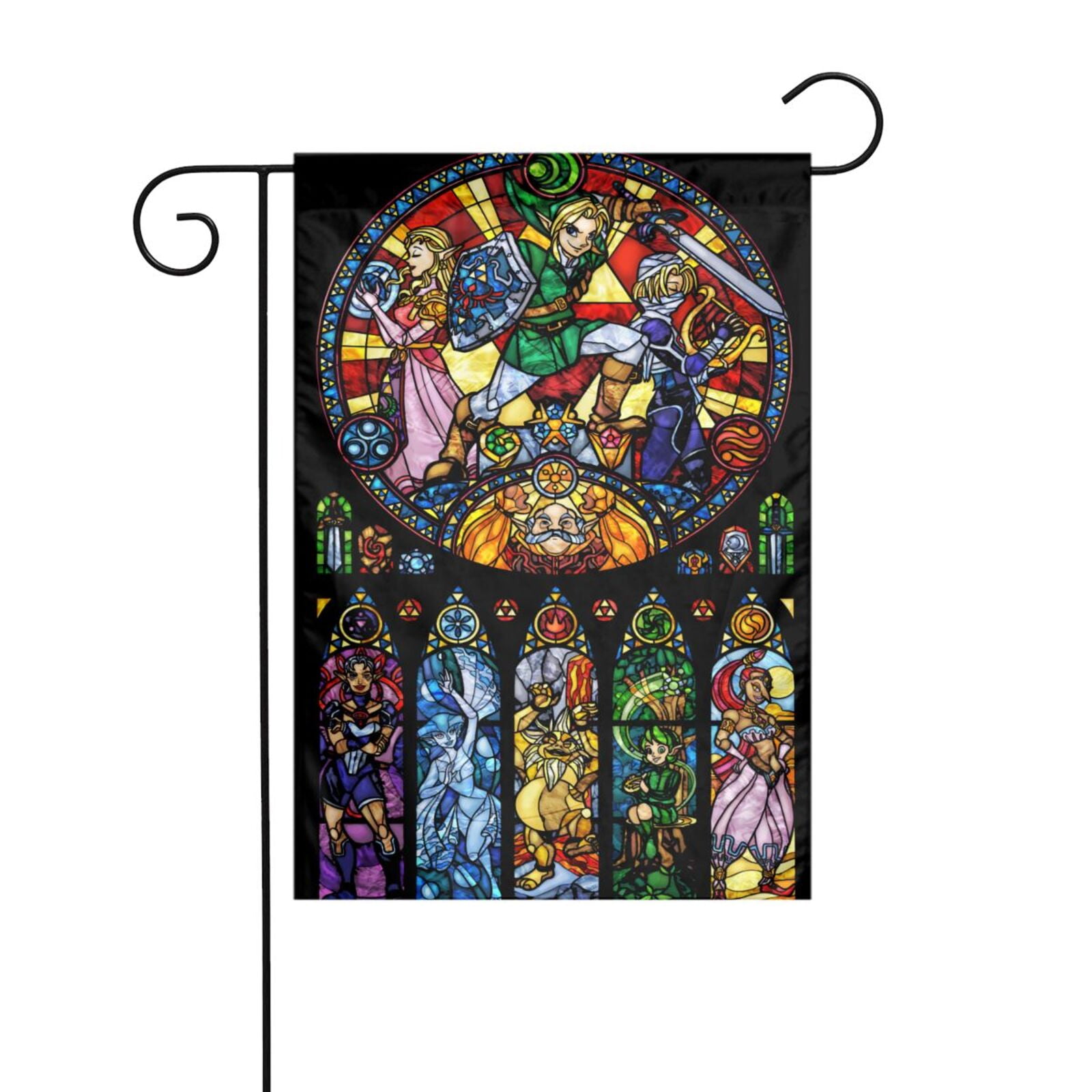 Legend Of Zelda Garden Flag Double Sided Outside Cartoon Game Yard ...