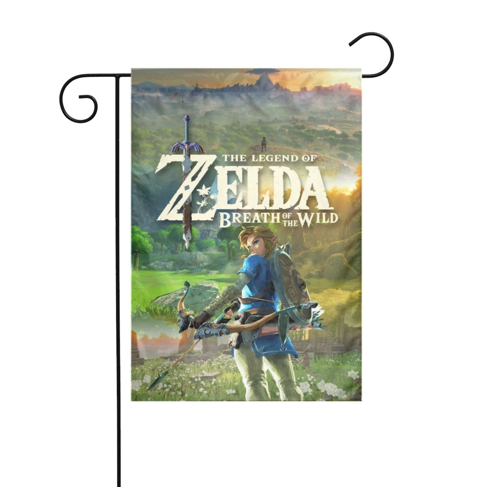 Legend Of Zelda Garden Flag Double Sided Outside Cartoon Game Yard ...
