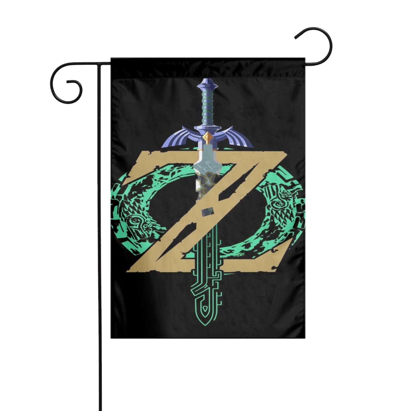 Legend Of Zelda Garden Flag Double Sided Outside Cartoon Game Yard ...