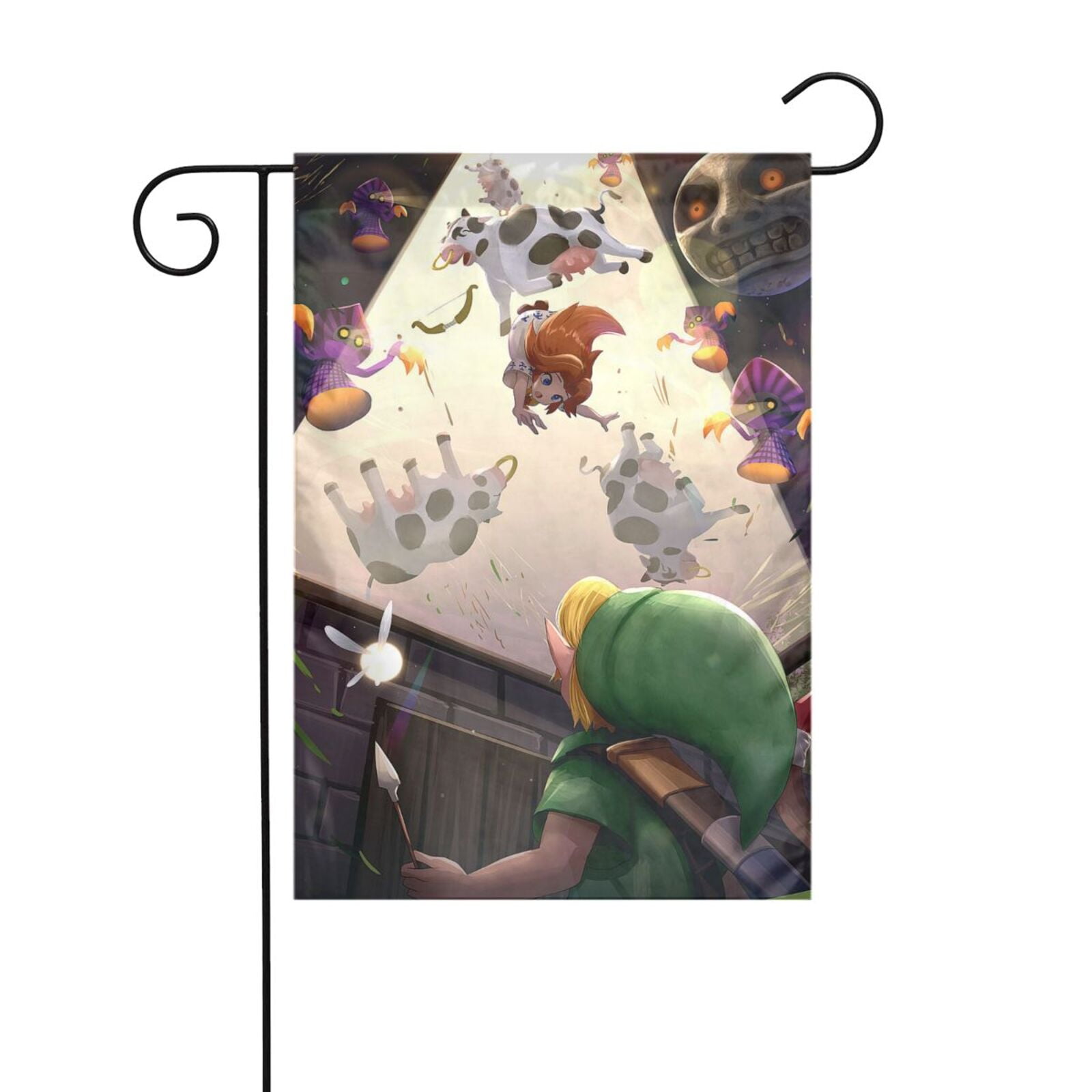 Legend Of Zelda Garden Flag Double Sided Outside Cartoon Game Yard ...