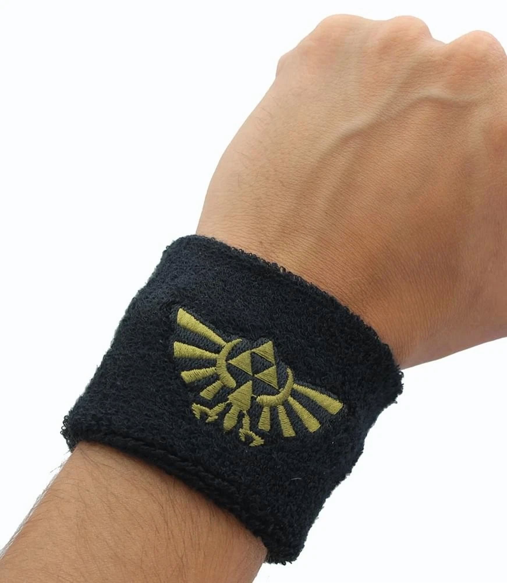 Legend Of Zelda Hyrule Logo Terry Cloth Wristband - Walmart.com