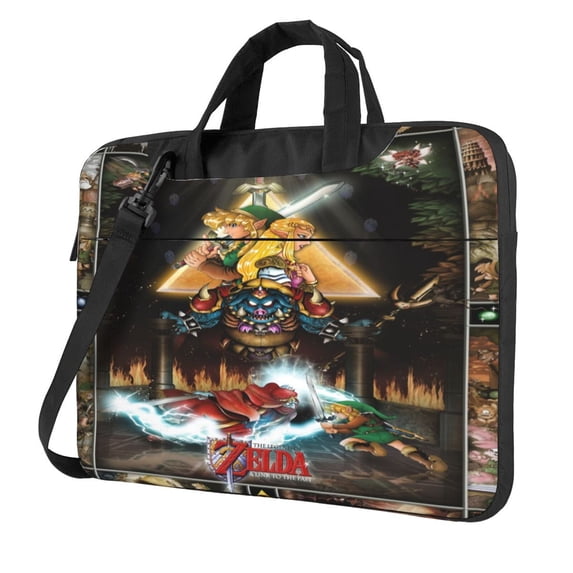 Legend Of Zelda Laptop Bag Laptop Case Shoulder Laptop Bag with Padded ...