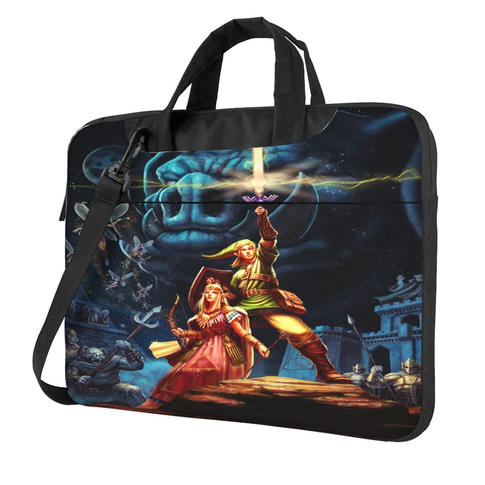 Legend Of Zelda Laptop Bag Laptop Case Shoulder Laptop Bag with Padded ...