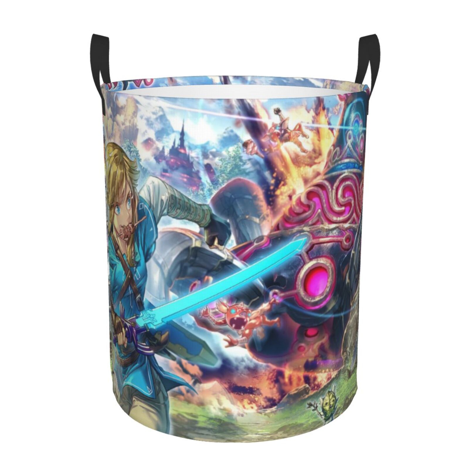 Legend Of Zelda Laundry Hamper Laundrys Basket Waterproof Durable ...