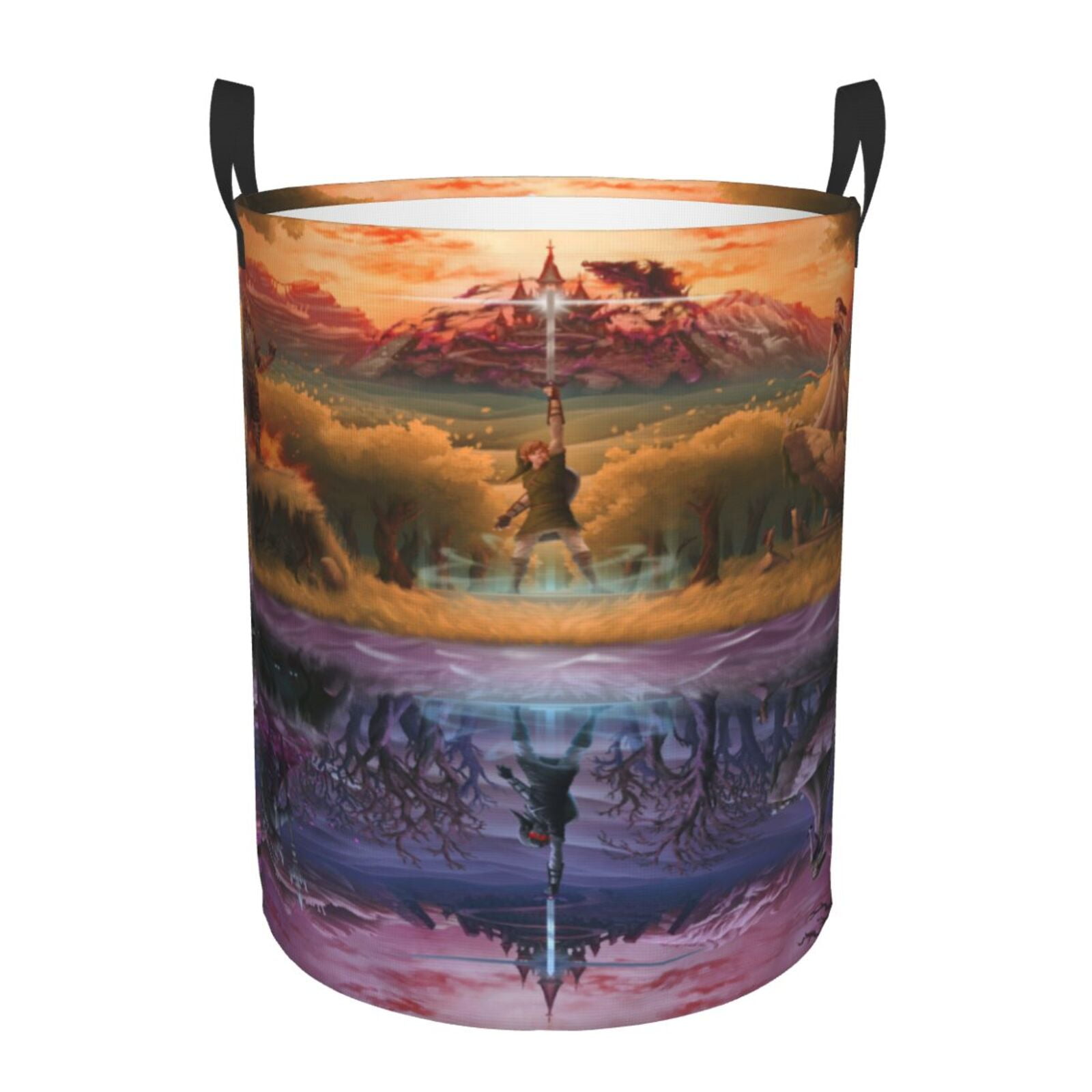 Legend Of Zelda Laundry Hamper Laundrys Basket Waterproof Durable ...