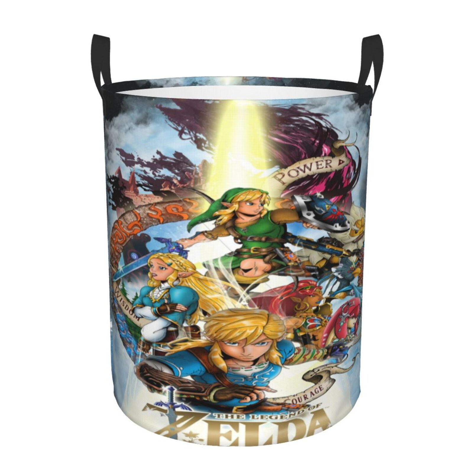 Legend Of Zelda Laundry Hamper Laundrys Basket Waterproof Durable ...