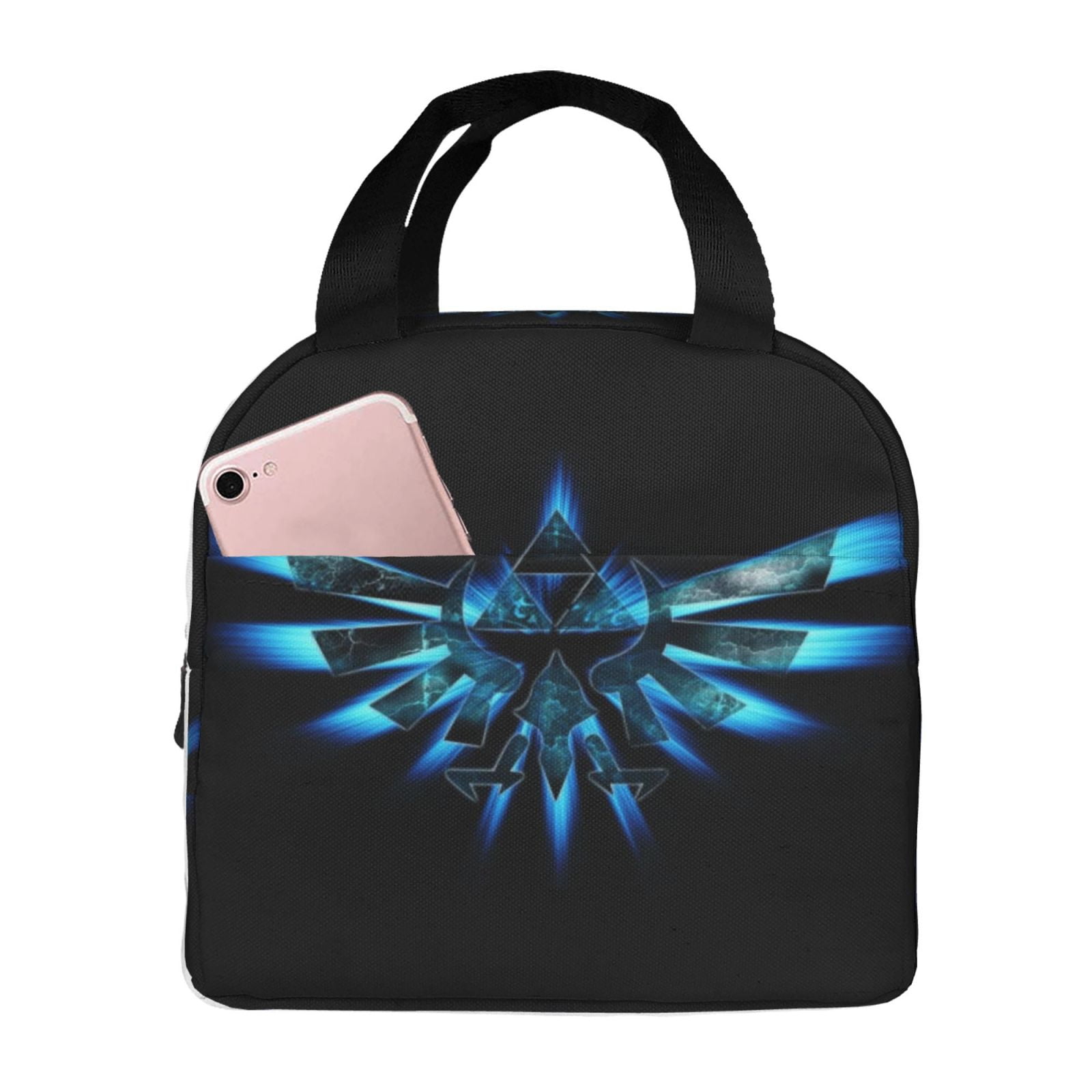 Legend Of Zelda Lunch Bag Waterproof Insulated Lunch Box Reusable Bento ...