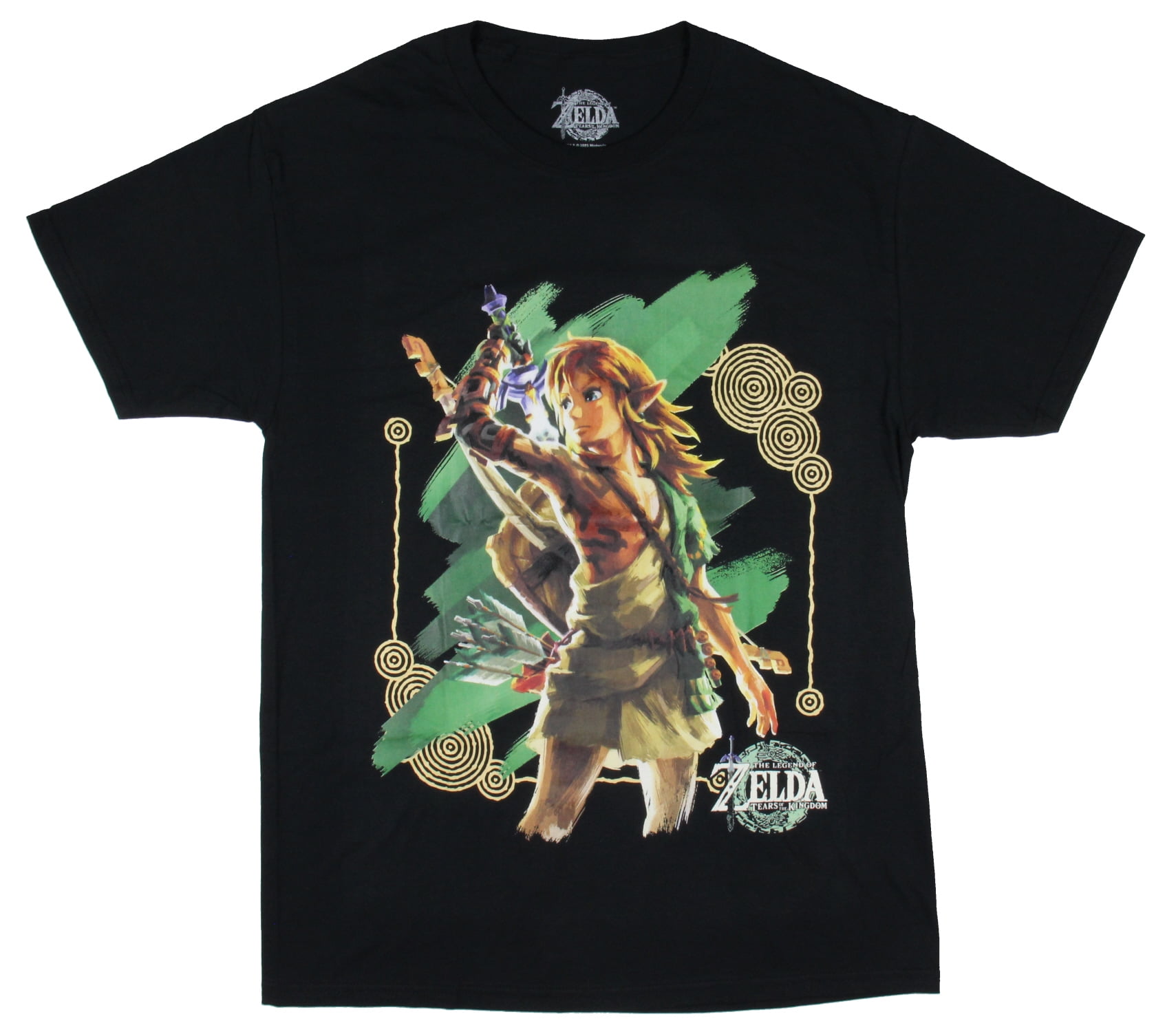 Legend Of Zelda Men's Tears Of The Kingdom Link Character Design Adult ...