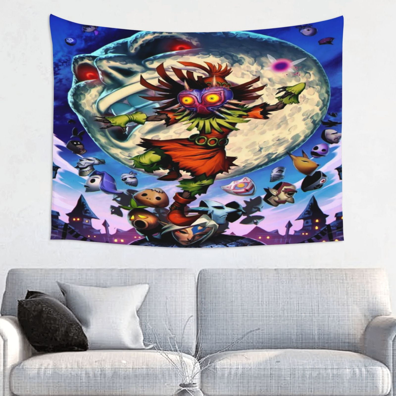 Legend Of Zelda Wall Tapestry Cartoon Poster for Bedroom Aesthetics ...