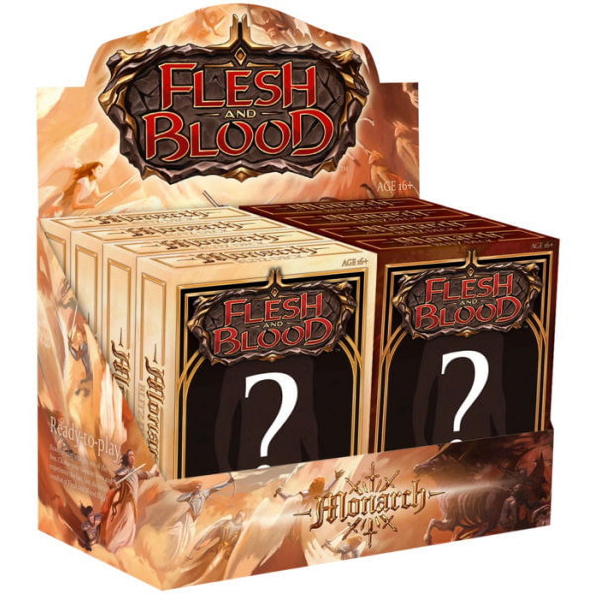Legend Story Studios, Flesh and Blood Monarch Blitz Deck Display ...