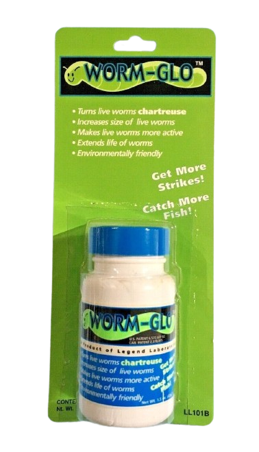 Legend LL101B Worm Glo, Night Crawlers, Nutrient-Rich, Non-Toxic ...