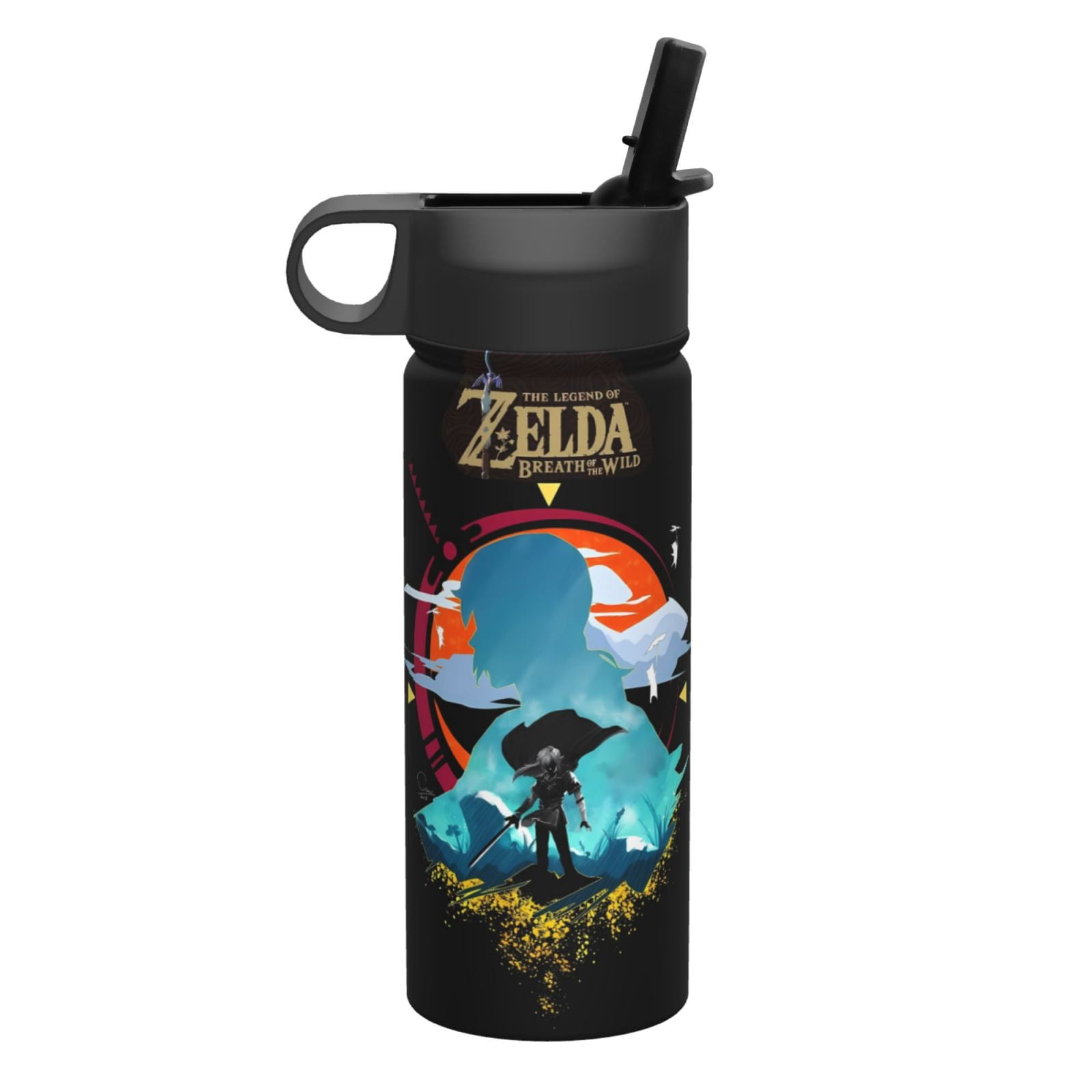 The Legend Of Zelda 18oz Stainless Steel Insulated Water Bottle With ...