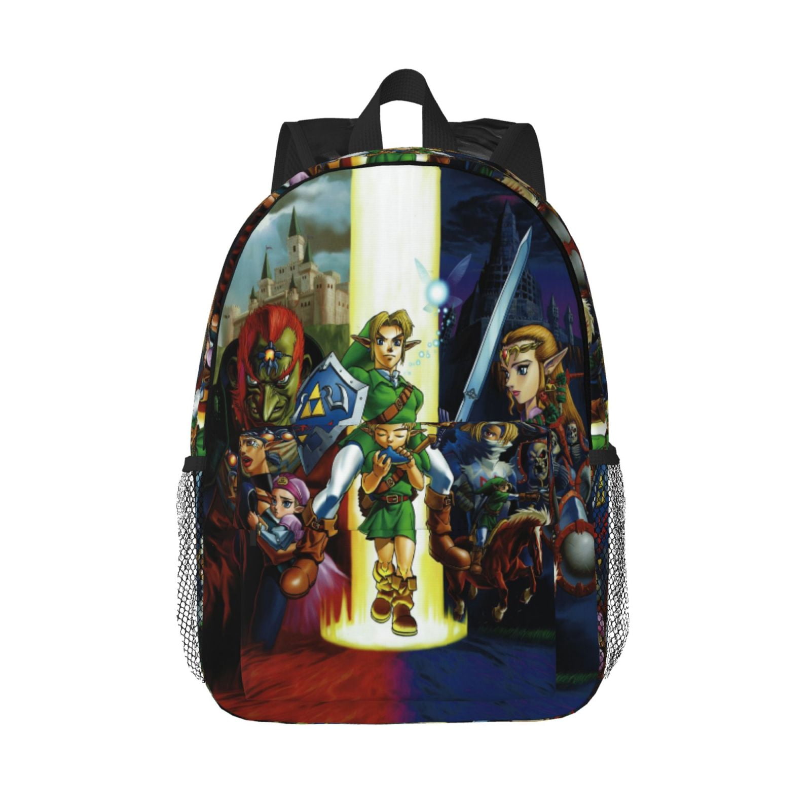 Legend Zelda Backpac Large Capacity Laptop Bags Lightweight Work Travel ...