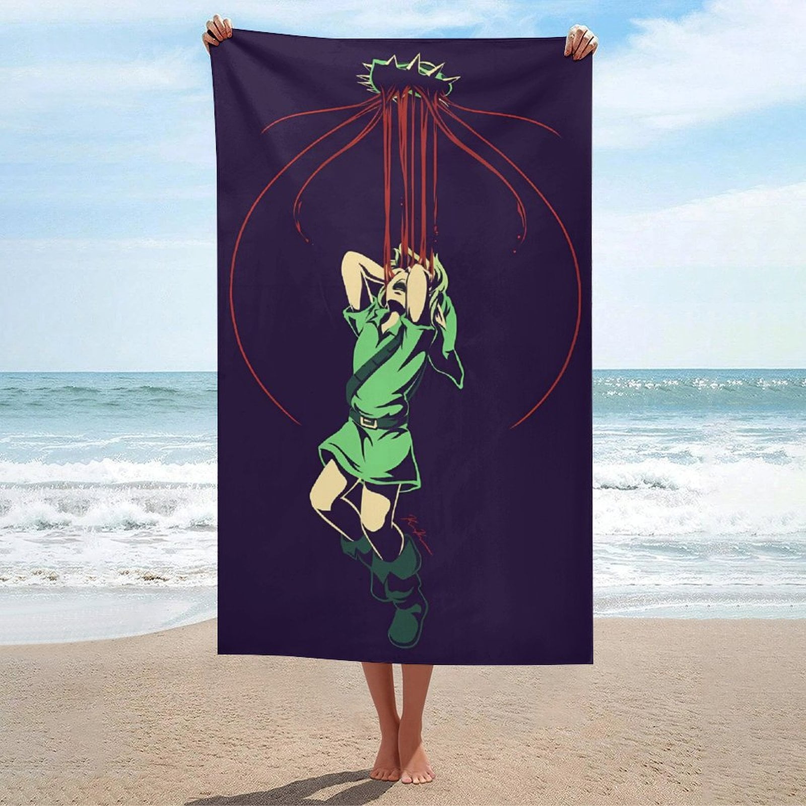 The Legend of Zelda Bath Towels Super Soft Bath/Pool/Beach Towel ...