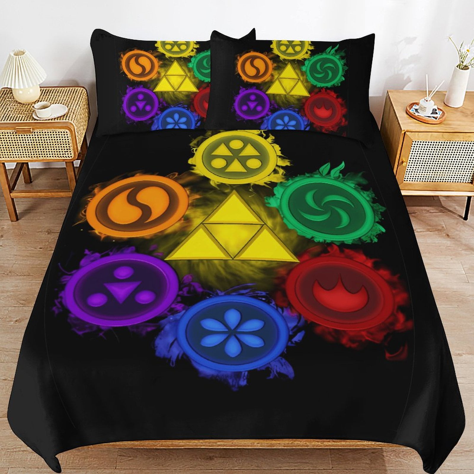 The Legend of Zelda Bed Duvet Cover Microfiber Bedding Sets 3D Printed ...