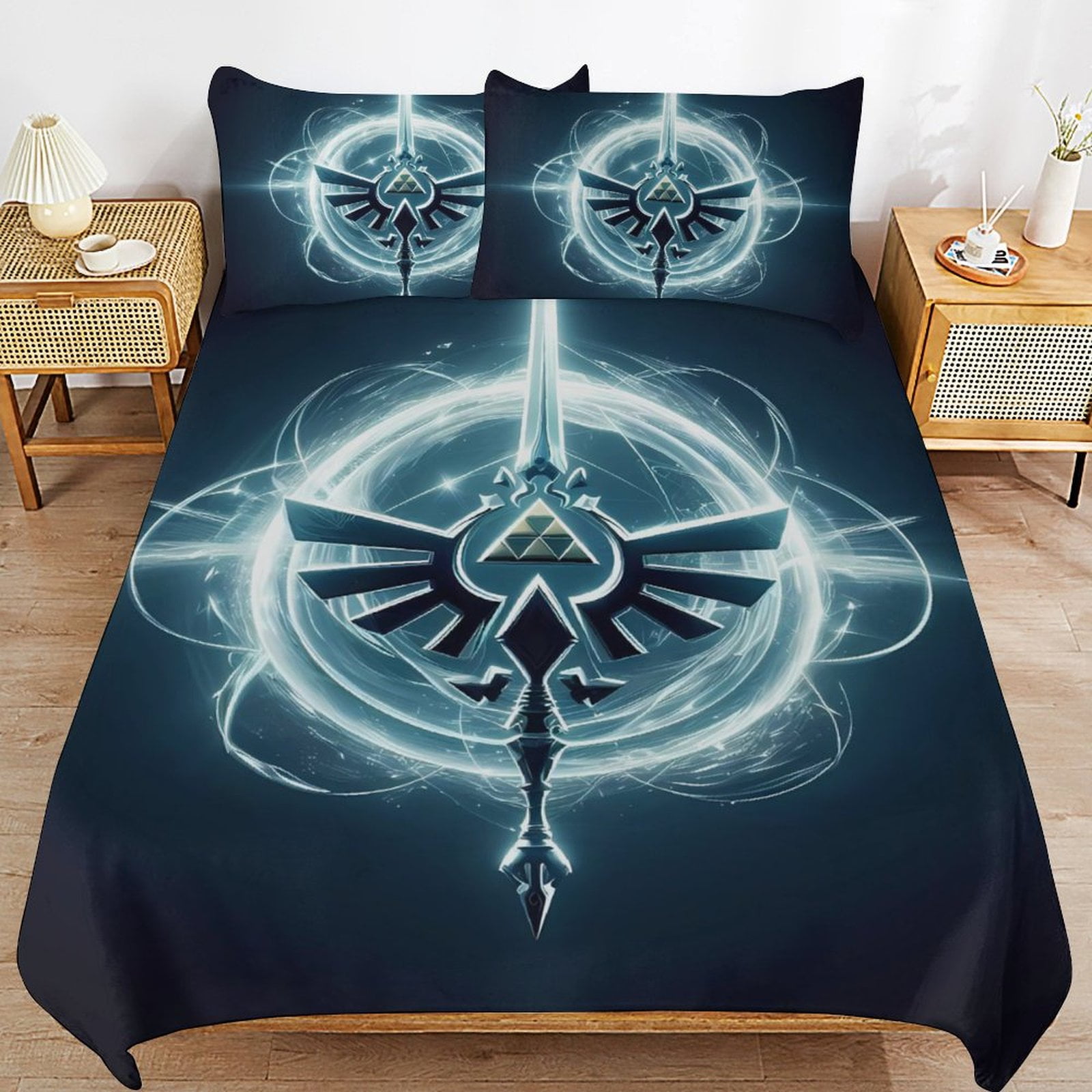 The Legend of Zelda Bed Duvet Cover Microfiber Bedding Sets 3D Printed ...