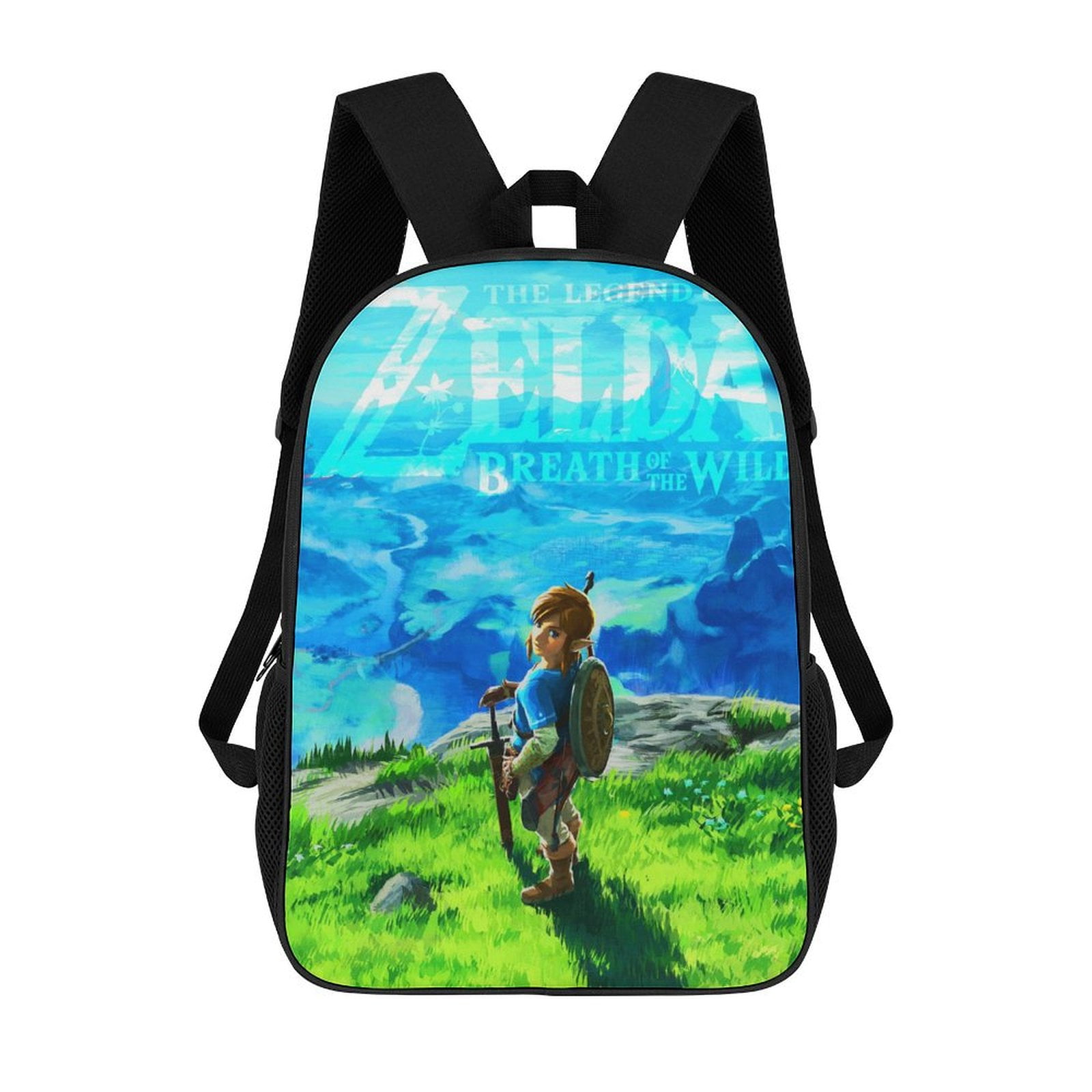The Legend of Zelda Breath of The Wild Backpack Daypack Fashion School ...