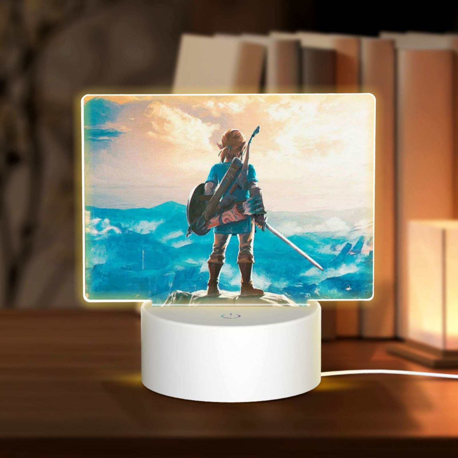 The Legend Of Zelda Breath Of The Wild Rectangular Acrylic Night Light ...
