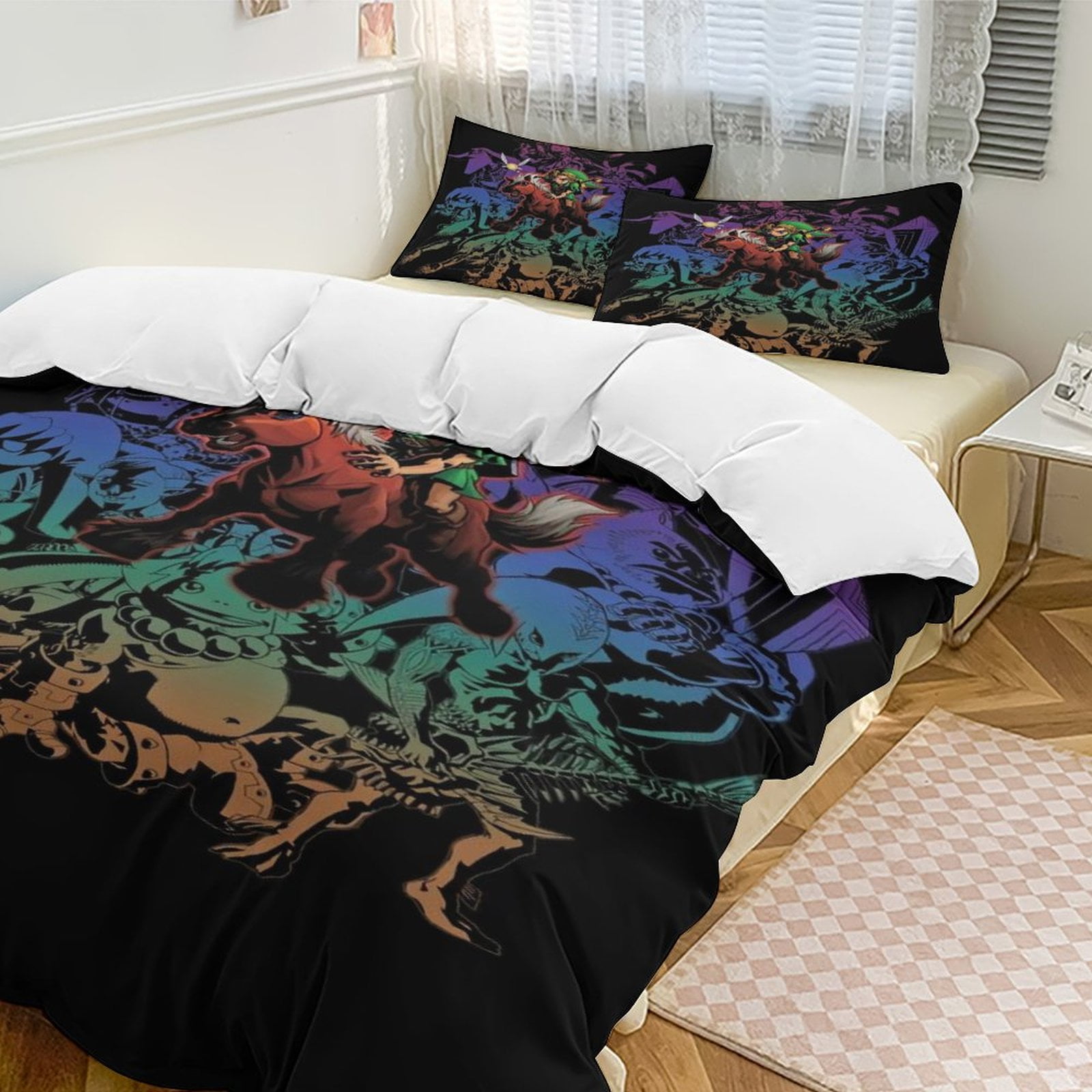 The Legend of Zelda Cartoon Bedding Sets Ultra Soft Skin-Friendly Duvet ...