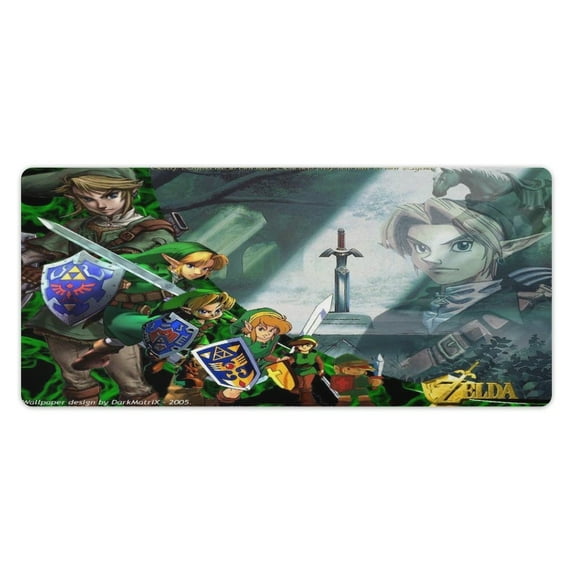 The Legend of Zelda Desk Mat, Large Mouse Pad Extended Gaming Mouse Pad ...