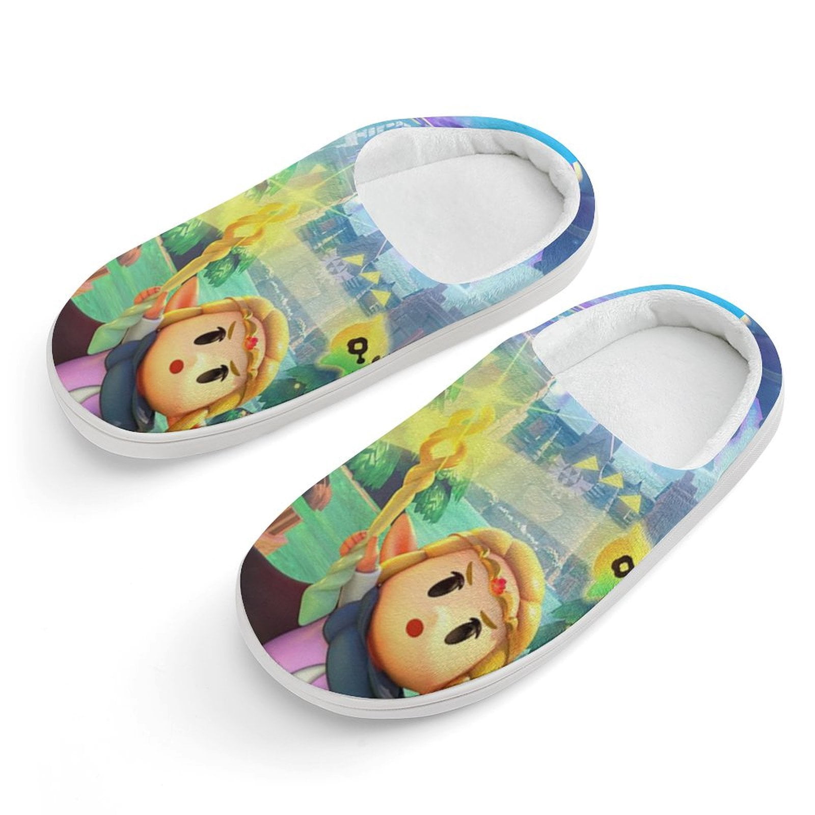 The Legend of Zelda Echoes of Wisdom Soft Plush Slippers for Boys Girls ...