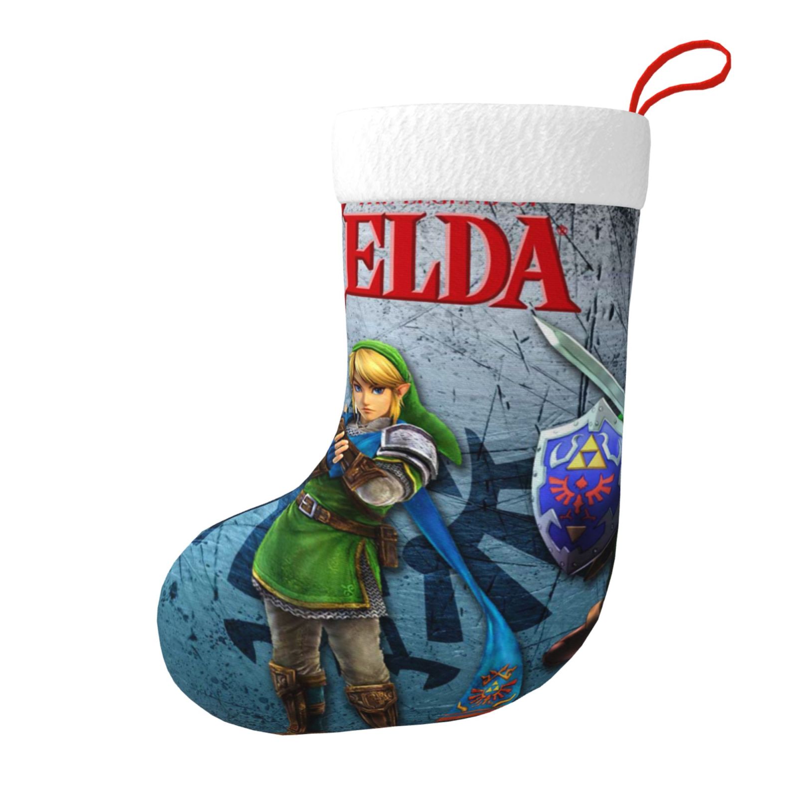 The Legend Of Zelda Game Christmas Stocking Fireplace Hanging Stocking ...