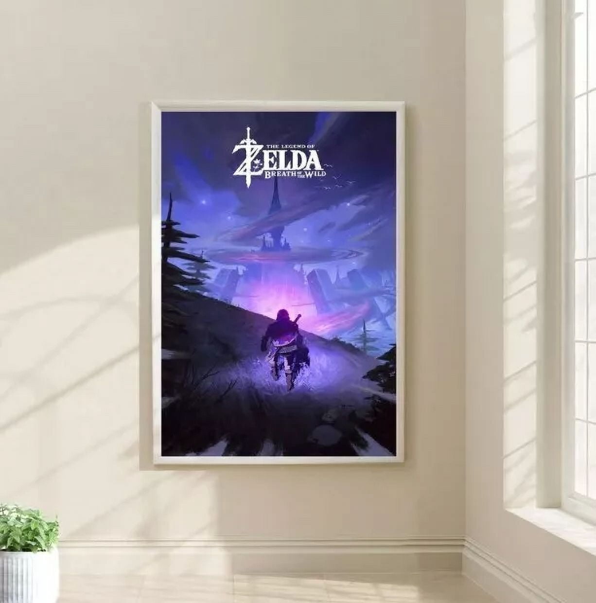 The Legend Of Zelda Game Poster Print Wall Art For Living Room Bedroom ...